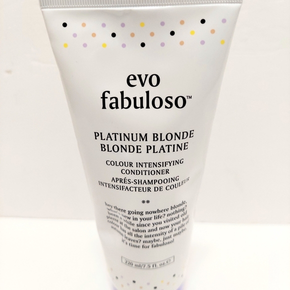 evo fabuloso | Hair | New Evo Fabuloso Platinum Blonde Color Boosting ...